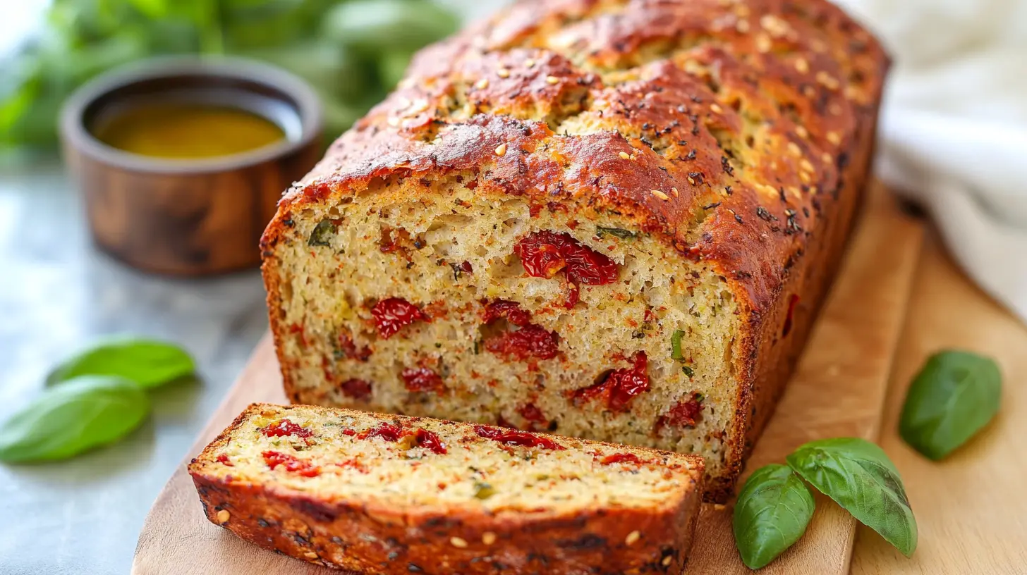 Tomato Basil Bread – Easy Recipe, Ingredients, and Baking Tips