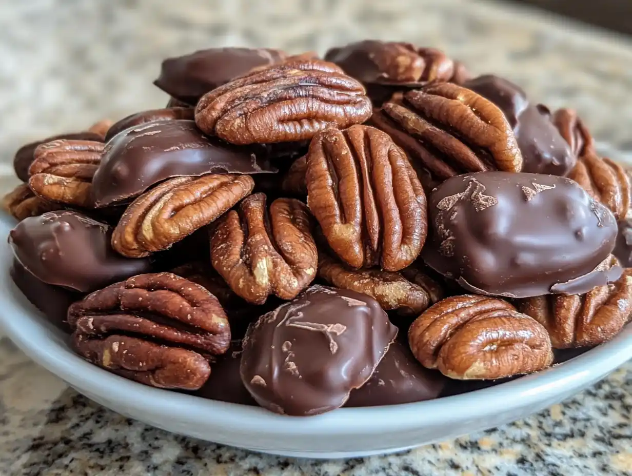 Milk Chocolate Covered Pecans – Sweet & Crunchy Snack Recipe