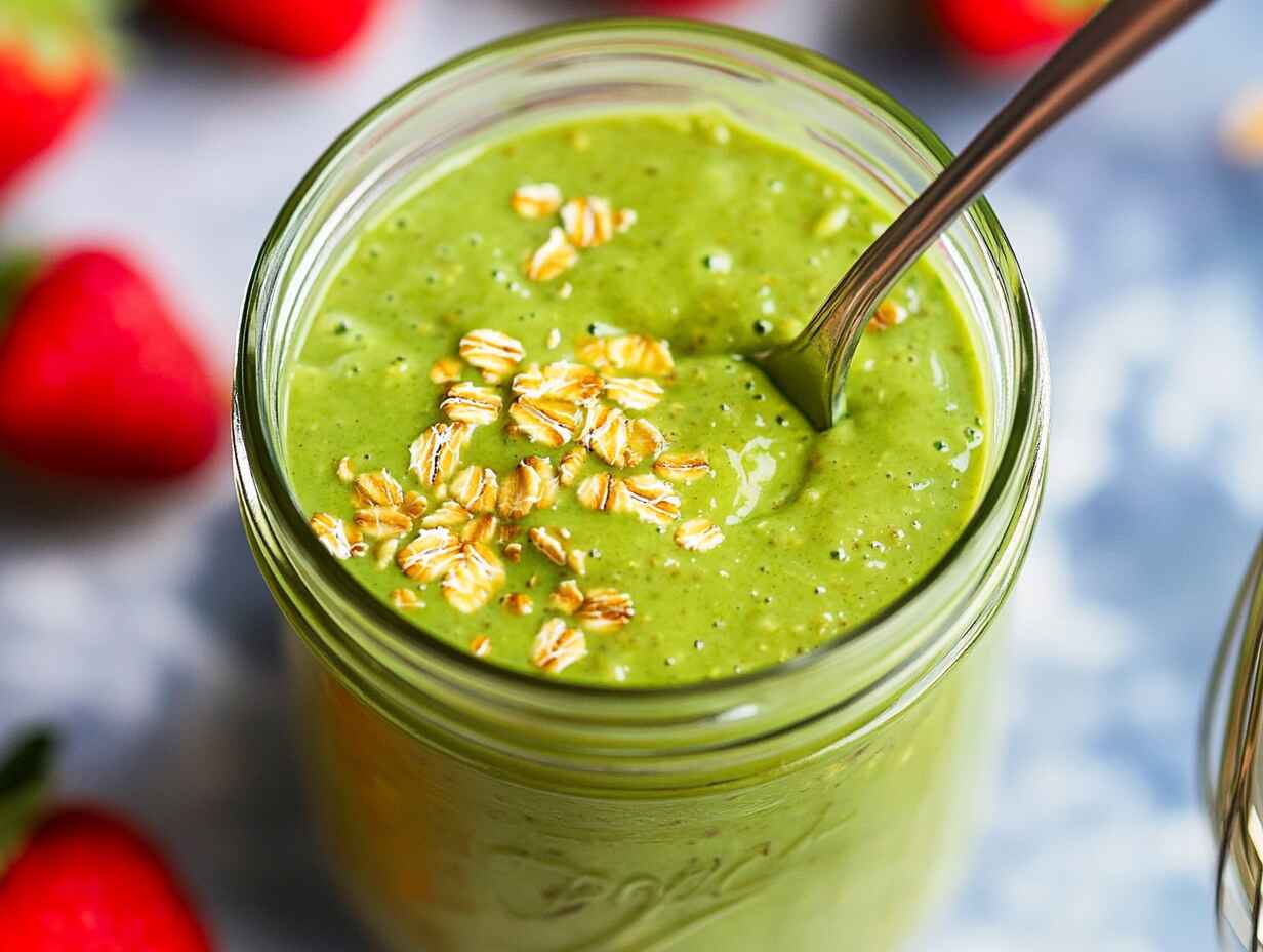 Matcha Overnight Oats | Healthy & Easy Breakfast Recipe